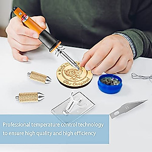 Handheld Electric Hot Knife Cutter Tool,Multipurpose Soldering Iron Tool ,Hot Knife Cutting Tool for Cutting Carving Soft Thin Styrofoam Cloth, Plastic Board, Foam, Wood