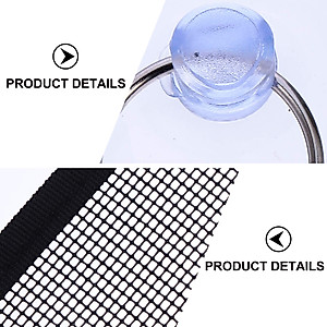 balacoo 2pcs Hammock Terrarium Accessories Reptiles Black Recliner Chair Reptichip Reptile Terrariums Chameleon Accessories Crawling Toys Small Recliner Lizards Pet Glass Mesh Surface