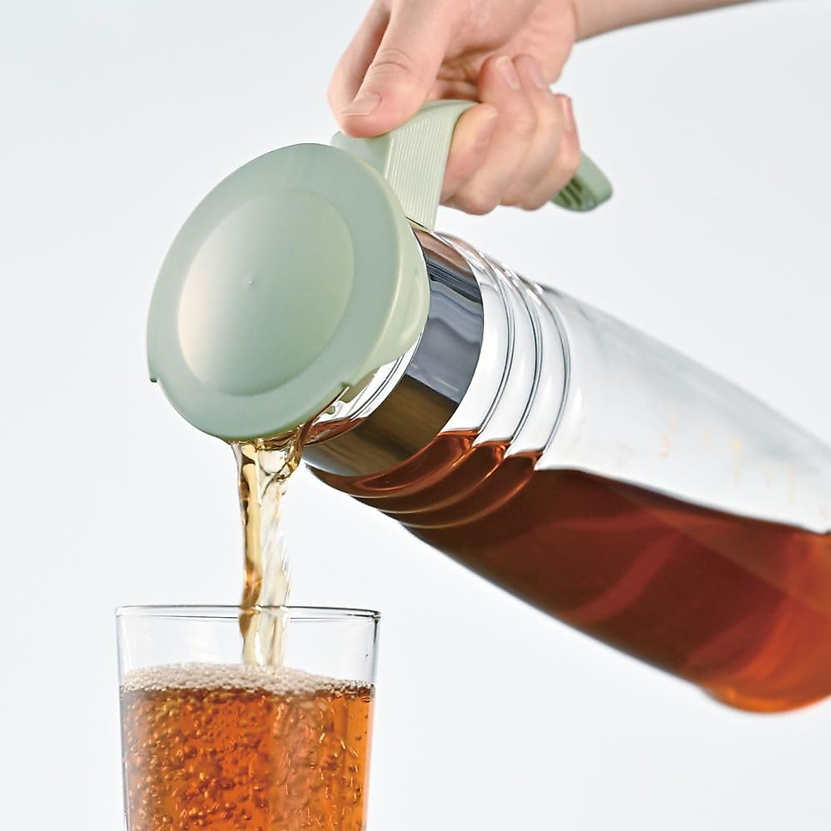 Hario "Mizudashi" Cold Brew Tea Maker, 1200ml, Smoky Green