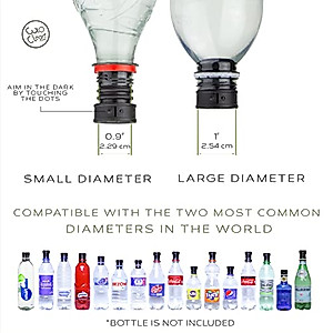 CuloClean 2pcs Portable Bidet for Toilet, Travel, or Camping. Compatible with Every Bottle. Discreet, Ecological, Mini, Elderly, Sprayer, Bio, Personal, Handheld, Backcountry Bidet.