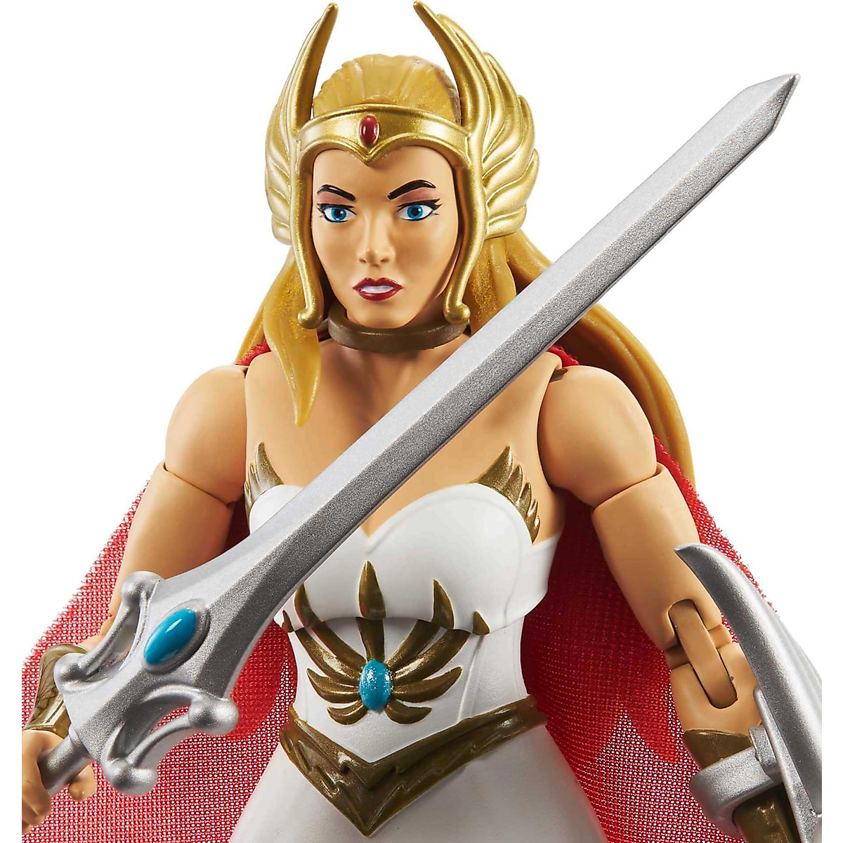 Masters of the Universe Masterverse She-Ra Deluxe Action Figure with Accessories, 7-inch MOTU Collectible Gift