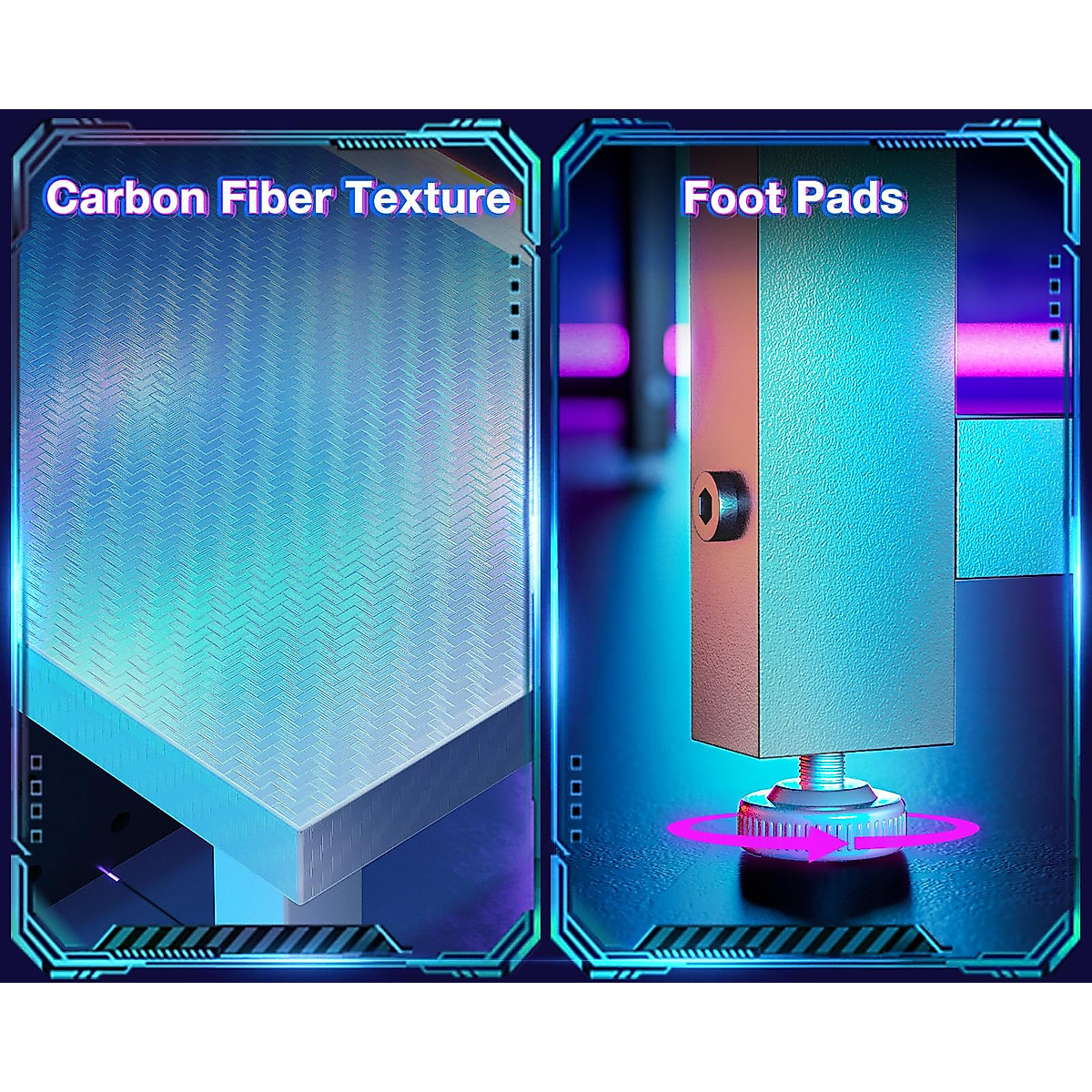 Casaottima L Shaped Gaming Desk, Corner Desk Gaming Table with Monitor Stand for Home Office, Computer Desk for Small Space, White