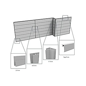 Crownwall J-Trim Piece 8 ft. (96-in) - Dove Grey