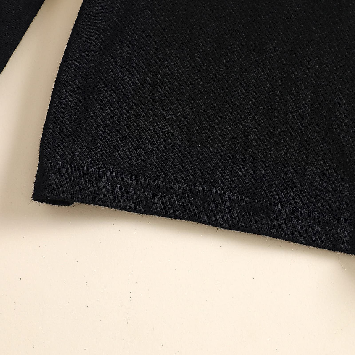 Kupretty Toddler Baby Girl Fall Winter Clothes Turtleneck Solid Knit Pullover Tops Plaid Button A-Line Skirts Set Outfits (Black Plaid Skirt Set, 3-4T)