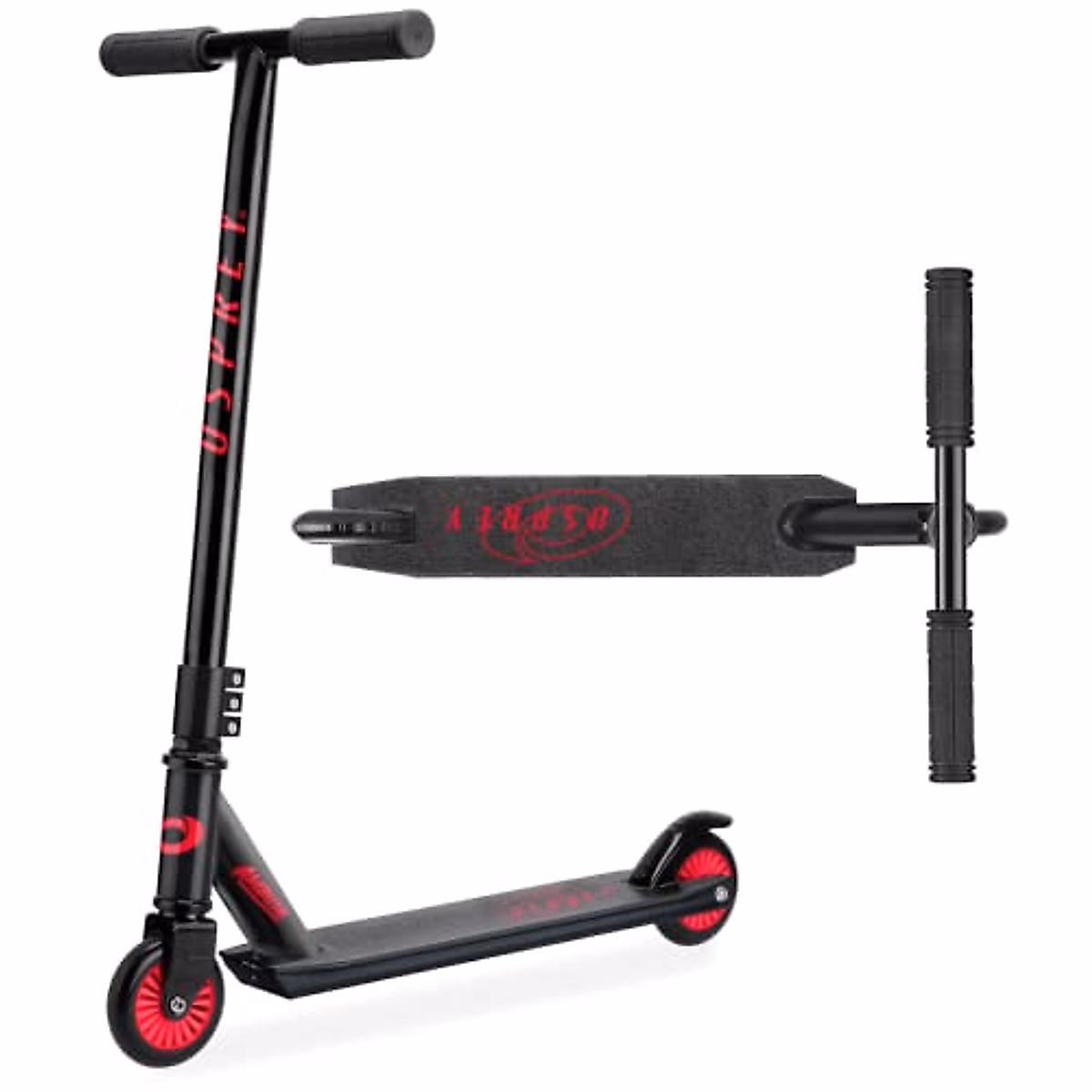 Osprey Ambush Pro Scooter | Stunt Scooter for Kids 6 Years and Up, Beginner Scooter for Boys and Girls - Best Trick Scooter for Freestyle Tricks
