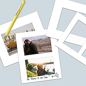 Golden State Art, Pack of 10 White Picture Mats, 5 Pcs 8x10 Mats for 5x7 Photos and 5 Pcs 8x10 Mat for 2 4x6 Photos - Bevel Cut, White Core - Great for Pictures, Photos, Frames, Artworks, Prints