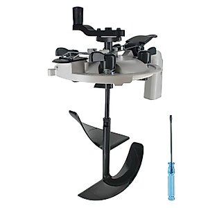 Master Elite Paint Can Mixing Lid & Pouring Spout, 1 Gallon Size - Mix Blade for Easy, Mess-Free Stirring, Pouring, Storing - Pistol Grip Handle, Stir with Hand Crank, Drill, Paint Mixing Machine