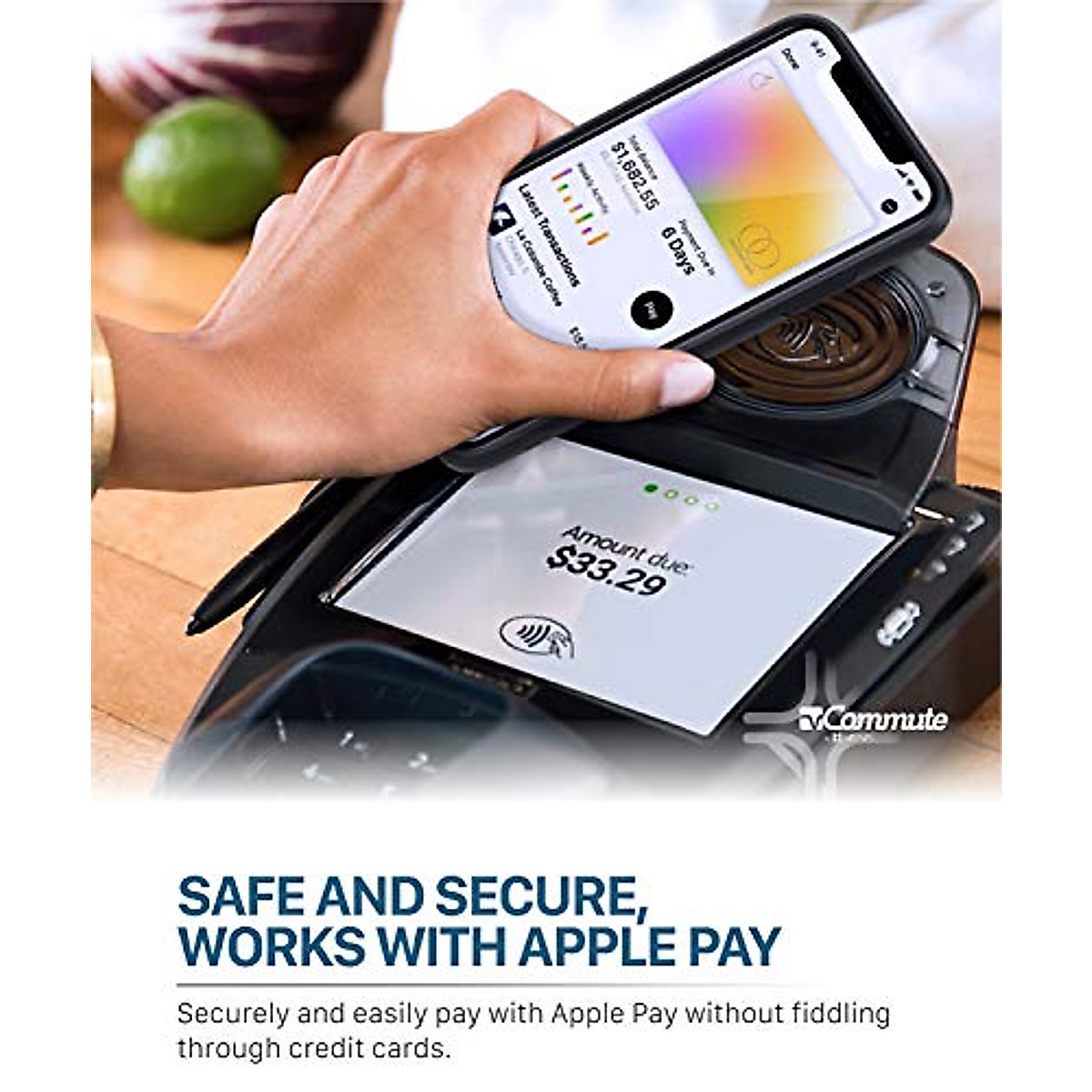 VENA vCommute Wallet Case Compatible with Apple iPhone 11 Pro (5.8"-inch 2019), (Military Grade Drop Protection) Flip Leather Cover Card Slot Holder with Kickstand - Space Gray