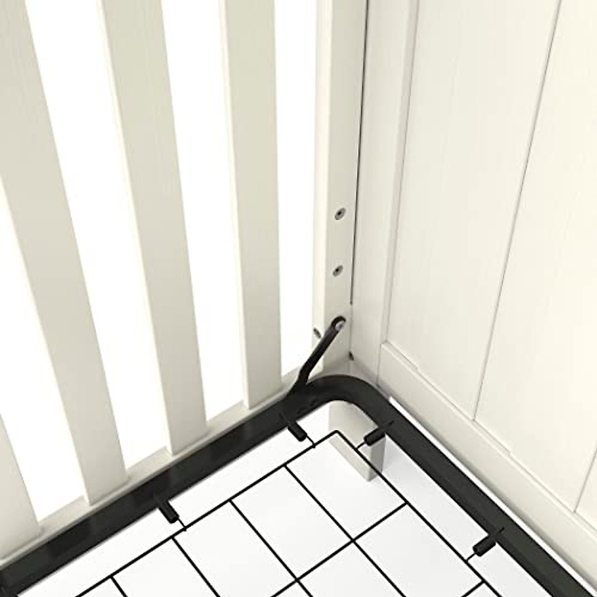 Child Craft Calder 4-in-1 Convertible Baby Crib, Brushed Cotton