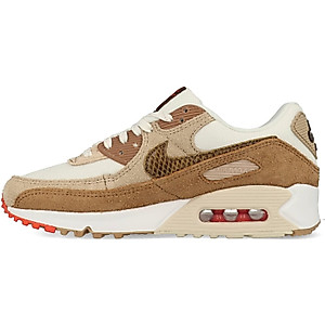Nike Air Max 90 Womens Pale Ivory/Picante Red Size 6