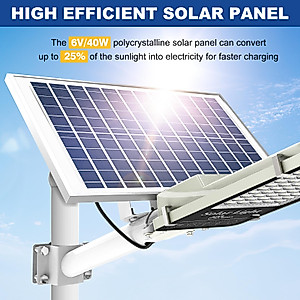 WYWNA 6000W Solar Street Lights Outdoor and 5000W Solar Street Lights Outdoor