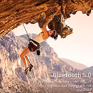 Bluetooth Speakers,MusiBaby Speakers Bluetooth Wireless,Portable,Waterproof,Loud Stereo,Booming Bass,Dual Pairing,Bluetooth 5.0,24H Playtime,Speaker for Home,Party,Outdoor,Gifts (Orange)