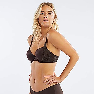 Savage X Fenty, Women's, Demi Cup Bra, Nude Cocoa/Semi Sweet, 38D