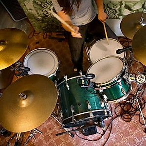 Shure PGA56 Dynamic Microphone - with Cardioid Pick-up Pattern, Swivel-Mount Dynamic Snare/Tom Microphone with AP56DM Drum Mount (PGA56-XLR)