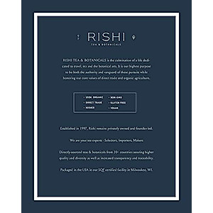 Rishi Tea Chamomile Medley Herbal Tea | Immune Support, USDA Certified Organic, Fair Trade Botanical Blend, Antioxidants, Caffeine-Free | 15 Sachet Bags, 0.84 oz (Pack of 2)