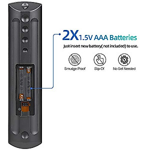 Gvirtue Universal Remote Control for Sony TV Remote, Replacement for All Sony LED OLED LCD Bravia 3D HDTV 4K 8K UHD HDR Android Google Smart TV, with Netflix, You Tube Button and Learning Function