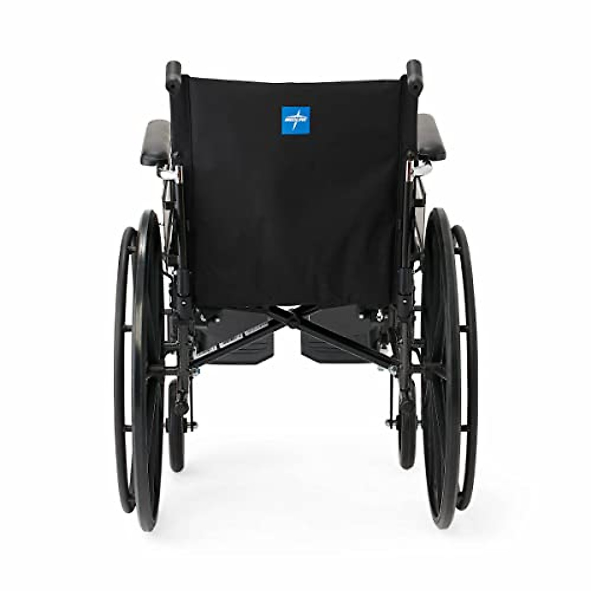 Wheelchair, Full-Length, Height Adjustable, Swing Back and Removable