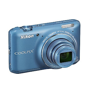 Nikon COOLPIX S6400 16 MP Digital Camera with 12x Optical Zoom and 3-inch LCD (Blue)