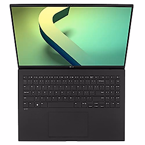 LG gram (2022) 16Z90Q Ultra Lightweight Laptop, 16" (2560 x 1600) IPS Display, Intel i7 1260P CPU, NVIDIA RTX2050 GPU, 32GB RAM, 2TB NVMe SSD, FHD Webcam, WiFi 6E, Thunderbolt 4, Windows 11 Pro, Black