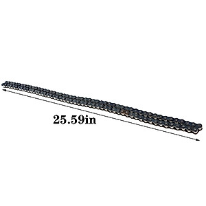 32 Go Kart Axle Kit with Shaft + Hub+ Chain+ Brake Master Cylinder + Sprocket Replacement for Go Kart ATV