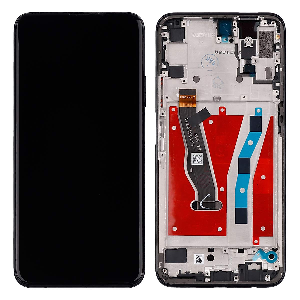 SWARK LCD Display Compatible with Honor 9X STK-LX1 (Black with Frame) LCD Display Touch Screen Display + Tools