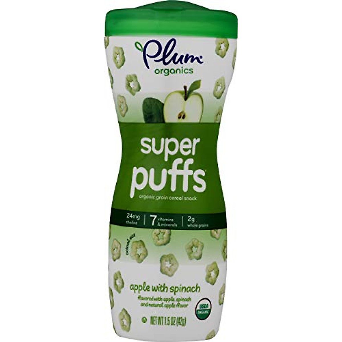 Plum Organics Super Puffs Variety Pack, 1.5 Ounce (Pack of 8)