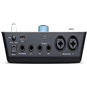 PreSonus ioStation 24c 2x2, 192 kHz, USB Audio Interface and Production Controller with Studio One Artist and Ableton Live Lite DAW Recording Software
