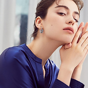 Turtle Earrings 925 Sterling Silver Celtic Turtle Leverback Hoop Earrings for Women Turtle Jewelry Irish Celtic Knot Earrings