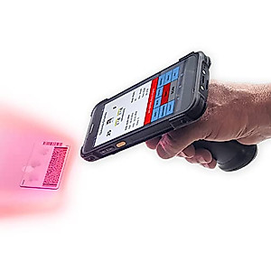 IDetect Quantum Edge Age Verification ID Scanner for Bars and Clubs - Passport, ID and Drivers License Reader - Includes Handheld Scanner, Outer Carry Case, & Accessories - Stops Unwanted IDs (V2)