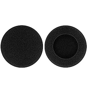 Geekria Comfort Foam Replacement Ear Pads for GRADO SR60, SR80, SR125, SR225, M1 Headphones Ear Cushions, Headset Earpads, Ear Cups Cover Repair Parts (Black)