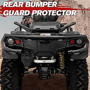 A & UTV PRO Front & Rear Bumper Kit for for Can Am Outlander G2 450 500 570 650 800 850 1000 MAX 2012-2022, Heavy Duty Combined Brushguard Bumper Protector Accessories, Replace OEM#715004837,715004920
