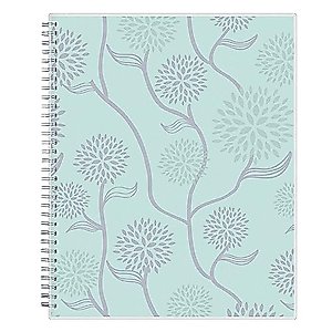 Blue Sky 2024 Weekly and Monthly Planner, January - December, 8.5" x 11", Frosted Cover, Wirebound, Rue Du Flore (101602-24)