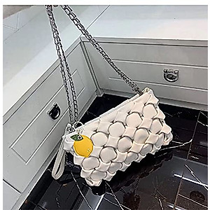 Tomcrazy 3in1 Protective Case for Airtag/Samsung Galaxy SmartTag/Huawei Tag/Access Card Keychain/Tile Sticker 2022 Mate 2020 Cover Pendant for Backpack Bag Satchel Suitcase(Lemon)