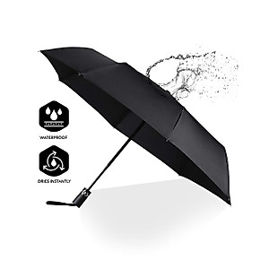 SY COMPACT Travel Umbrella Automatic Windproof Umbrellas Strong Compact Umbrella for Women Men