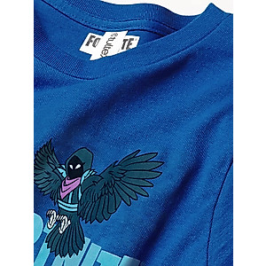 Fortnite Boys' Wings of Fortnight T-Shirt, Royal Blue, Medium