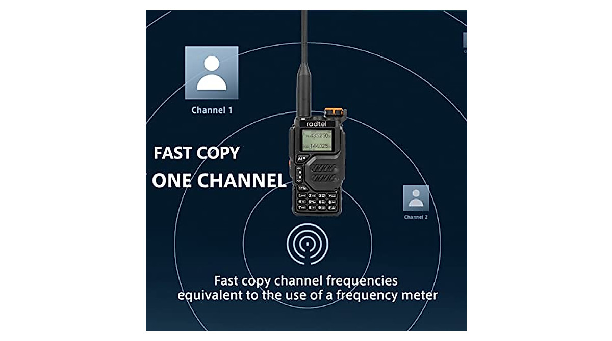 Radtel RT-590 Tri-Band Radio – Versatile 2-Way Radio with NOAA Alerts
