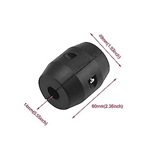 Kakalote Kitchen Pull-Down Faucet Hose Weight,Kitchen Sink Pull Out Faucet Gravity Ball,Sink Basin Pull Out Sprayer Heavy Gravity Replacement Parts(Size:Screw Type)