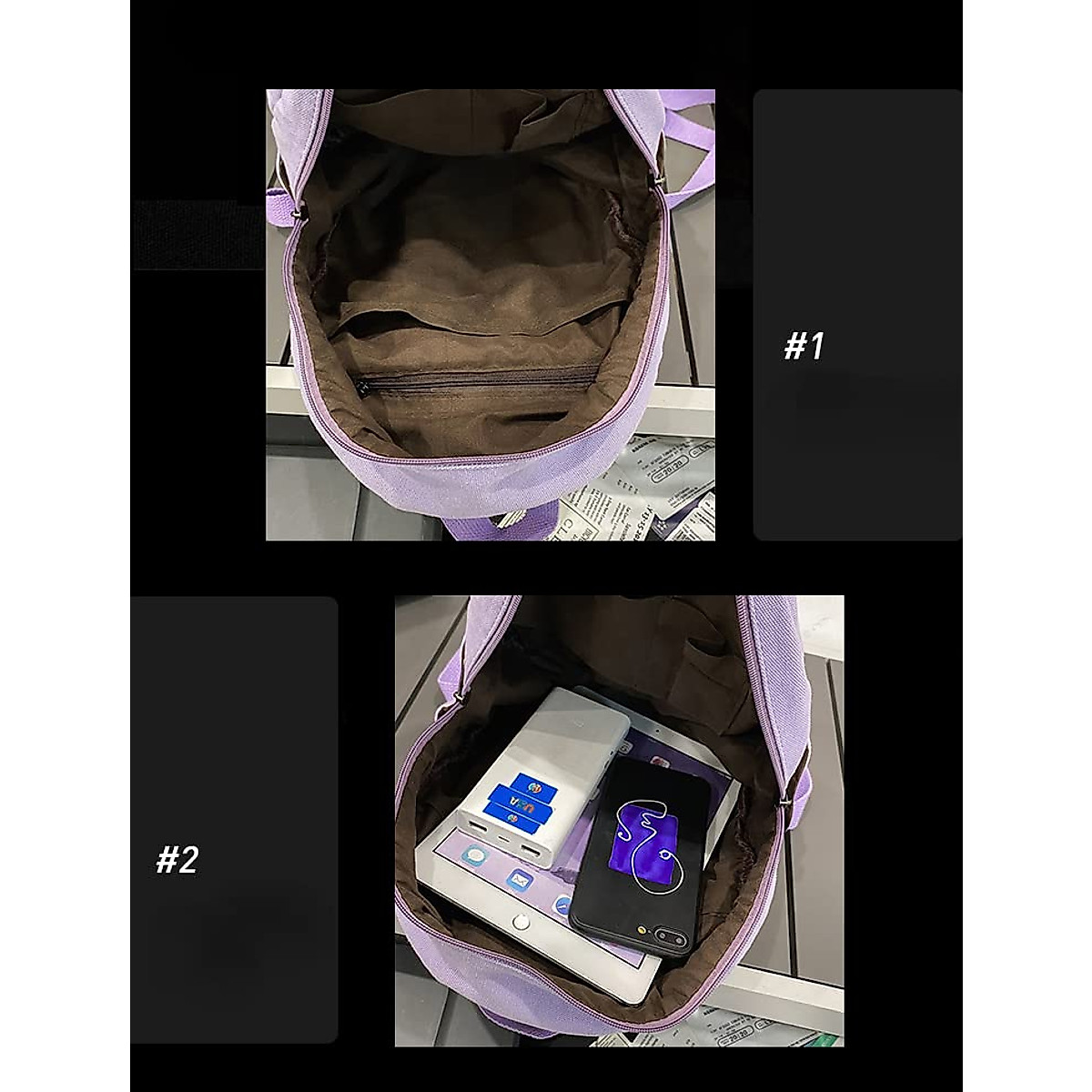 GGOOB Small Backpack Purse for Women Womens Backpack Purse for Women Mini Backpack Purse Aesthetic Purse (White)