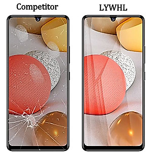 for Samsung Galaxy A42 5G Privacy Screen Protector, Anti Spy Anti Peeping Anti Scratch HD Tempered Glass Protective Glass Film Screen Protector for Samsung Galaxy A42 5G, Case Friendly, Easy Install (2 Pack - Black)