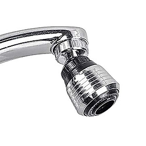 LRRH 360 Rotate Swivel Water Saving Tap Aerator Diffuser Faucet Nozzle Filter Adapter #0028/4