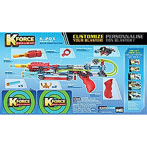 K'NEX K-FORCE K-20X Building Set (165 Piece) (Amazon Exclusive)