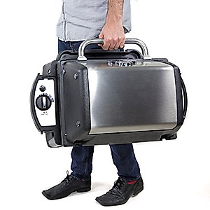 Broil King Porta-Chef 120 Portable Propane Gas Grill - Tabletop 1-Burner BBQ