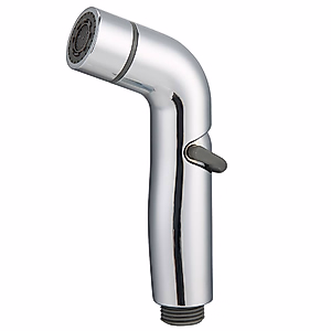 Bidet Sprayer for Toilet ABS Bidet Attachment Handheld Bidet Sprayer Electroplating Handheld Adjustable Toilet Bidet Spray Nozzle Bathroom Accessory