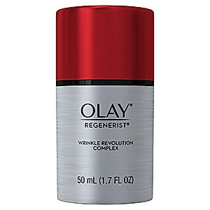 Wrinkle Cream by Olay Regenerist Anti-Aging Wrinkle Revolution Complex Moisturizer Plus Primer, 50 mL