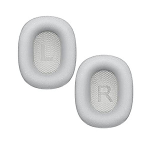 JEUOCOU Compatible for AirPods Max Earpads, Replacement Ear Pads Cushions Cover Repair Parts for AirPods Max Wireless Headphones with Magnet (Silver)