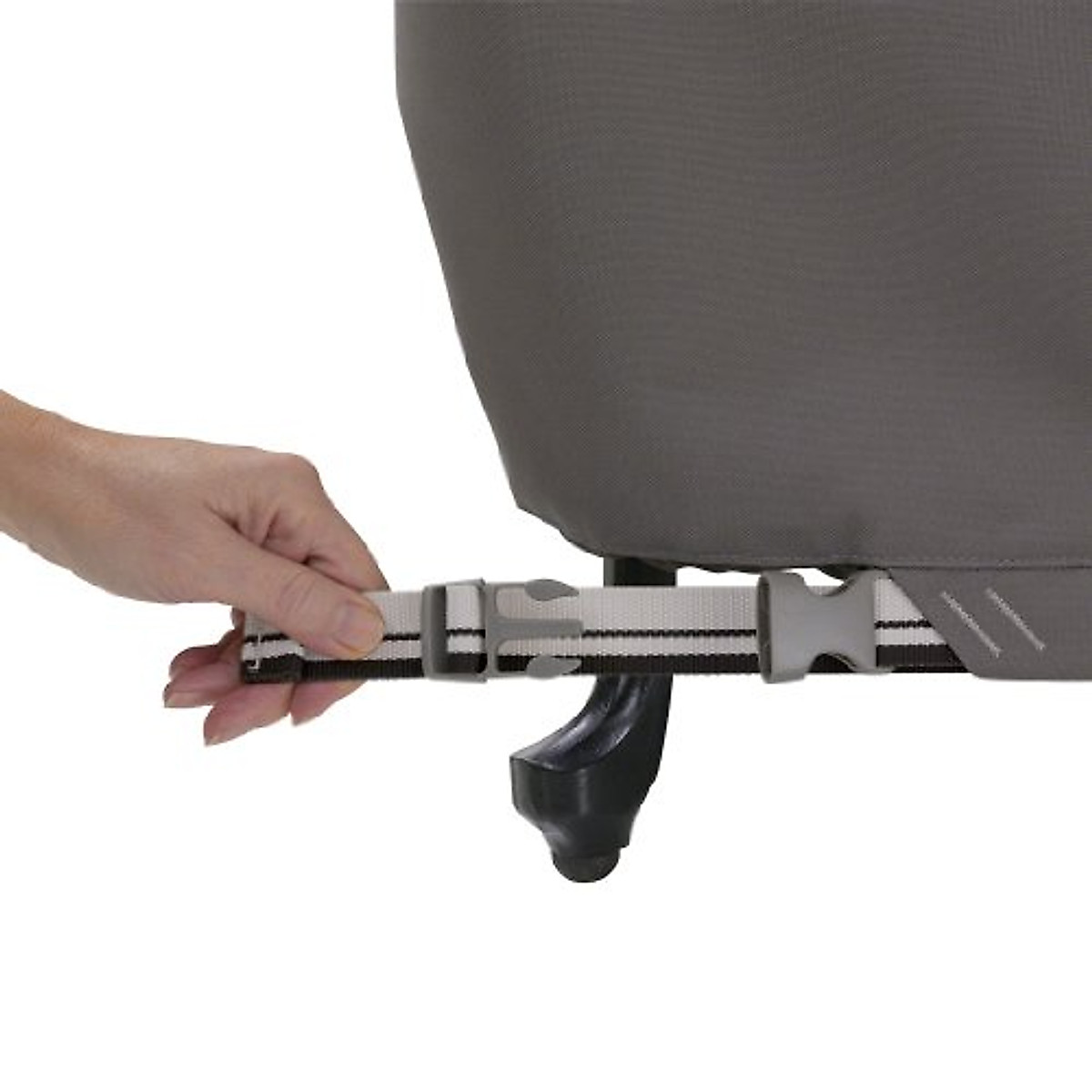 Classic Accessories Ravenna Water-Resistant 34 Inch Square Air Conditioner Cover, Patio Furniture Covers