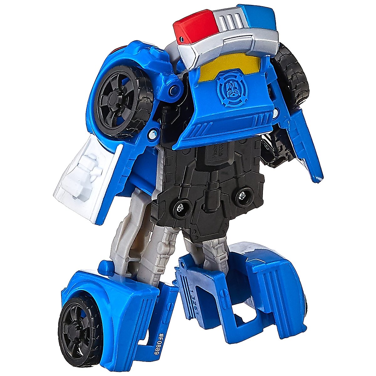 Transformers Playskool Heroes Rescue Bots Academy Classic Heroes Team Chase The Police-Bot Converting Toy, 4.5-Inch Action Figure, Kids Ages 3 and Up