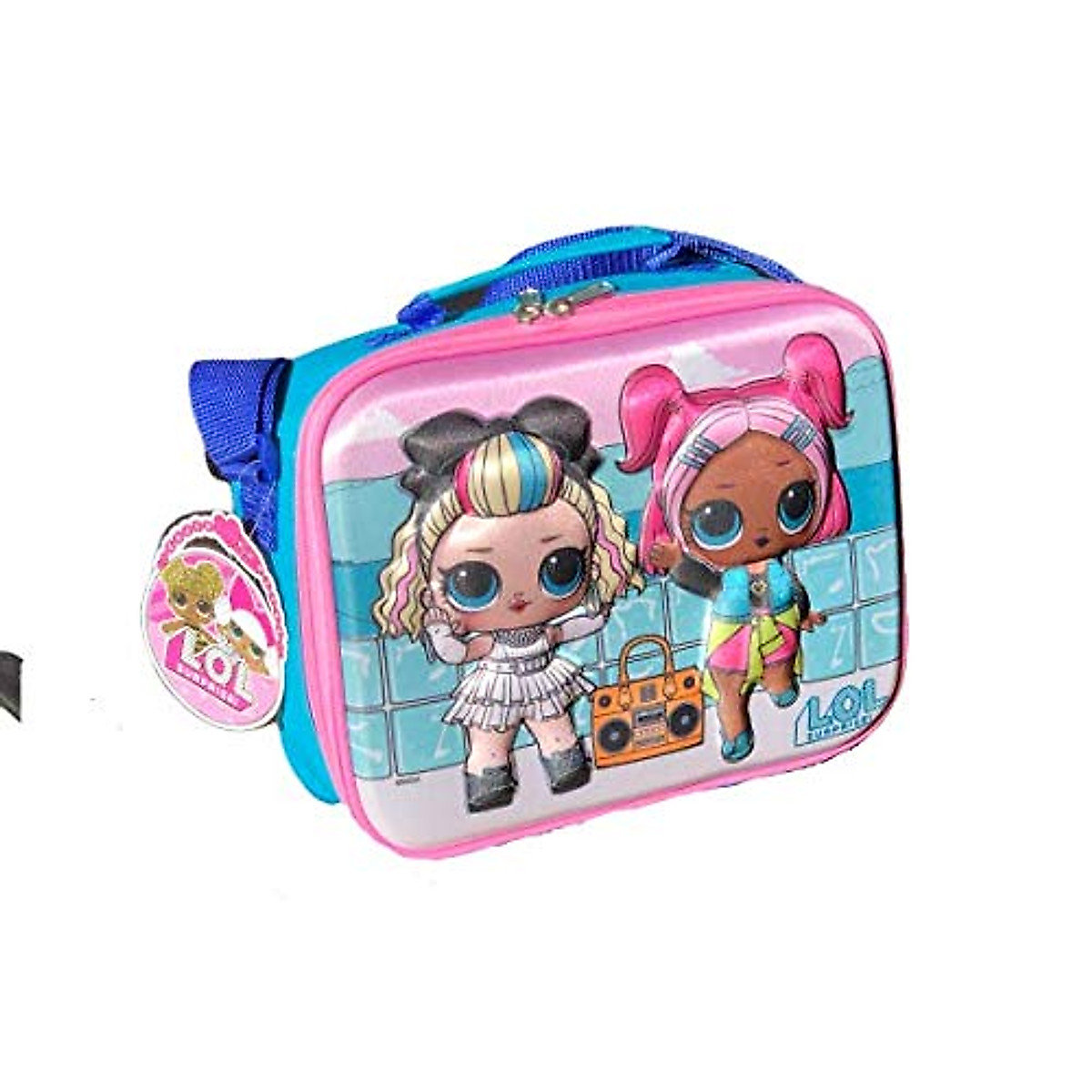 L.O.L. Surprise! Limited Edition Supreme BFF's 16" 3D Backpack and Insulated Lunch Bag