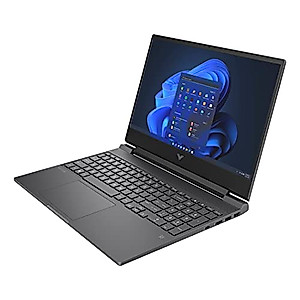 2022 HP Victus Gaming Laptop, 15.6" FHD 144Hz Display, 12th Gen Intel 8-Core i5-12450H, GeForce GTX 1650, 16GB RAM, 512GB SSD, USB-C, HDMI, RJ45, SD Card Reader, WiFi 6, Backlit Keyboard, Win 11