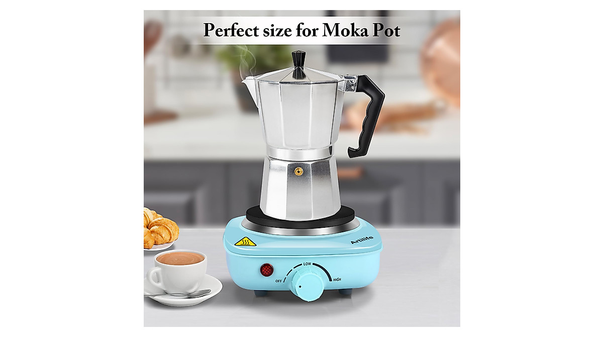 Artilife Mini Hot Plate for Efficient Cooking